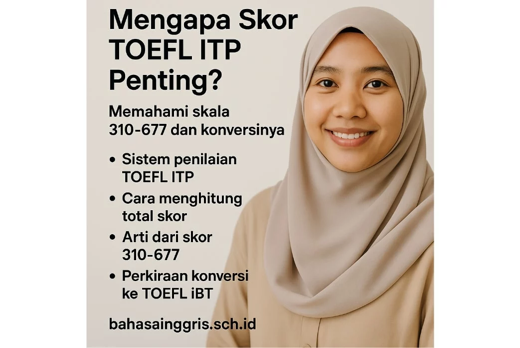 Mengapa Skor TOEFL ITP Penting? Ini Penjelasannya